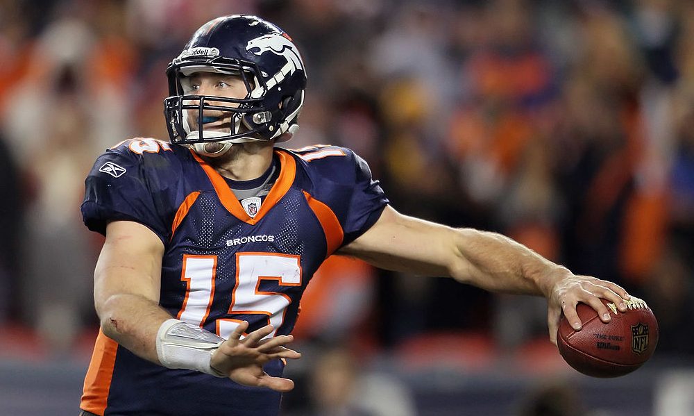 Ex-Broncos QB Tim Tebow worked out for Jags at TE