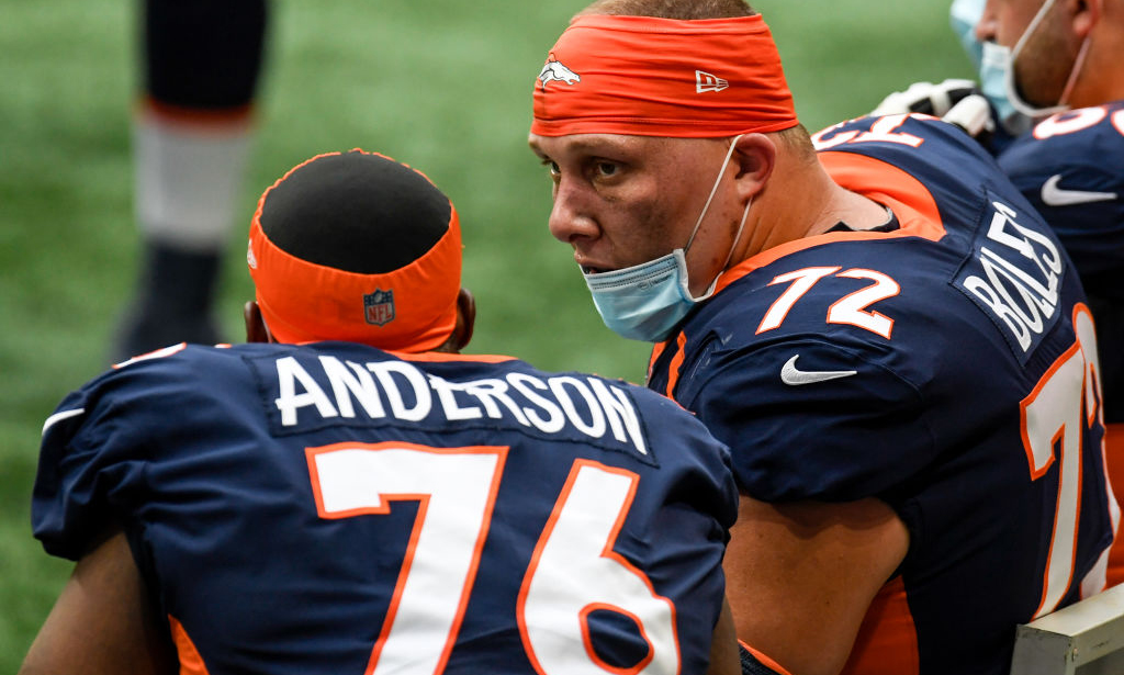 Calvin Anderson was the biggest surprise on day one of training camp ...