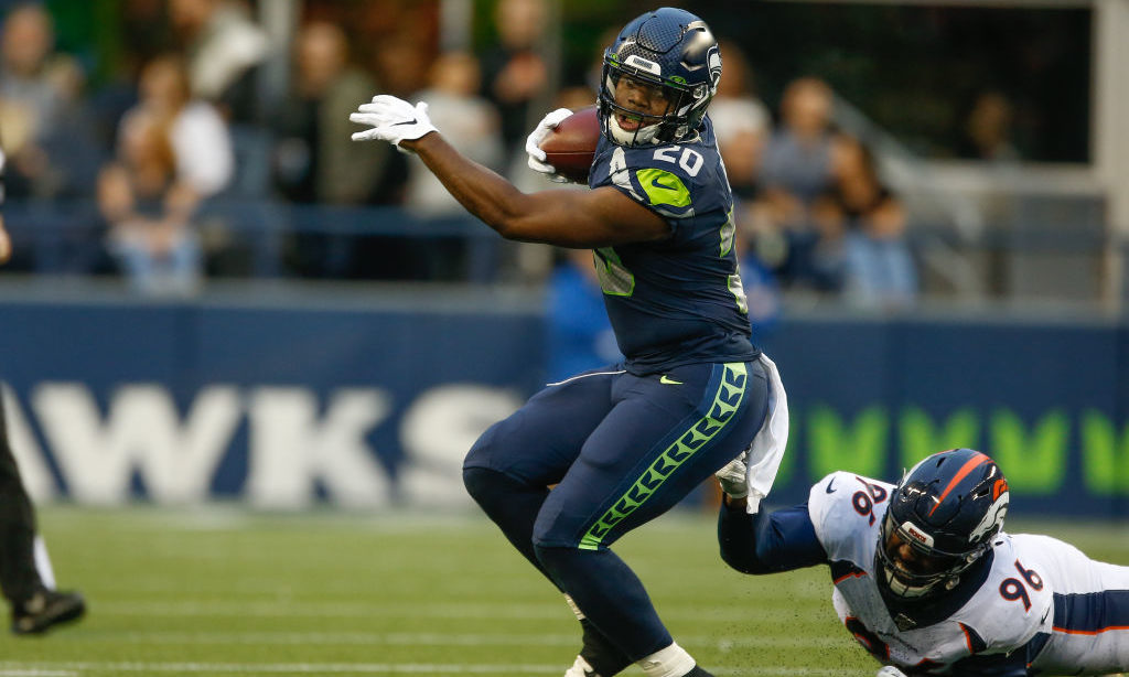 Watch: Shelby Harris shades and trolls Broncos after Seahawks win