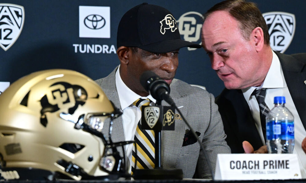 Outgoing CU AD Rick George says 'the seat is not hot' for Deion Sanders ...