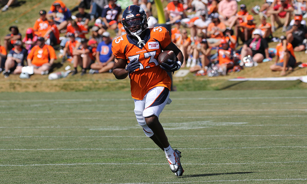 Nearly 10 months after knee injury, Javonte Williams is ready to roll ...