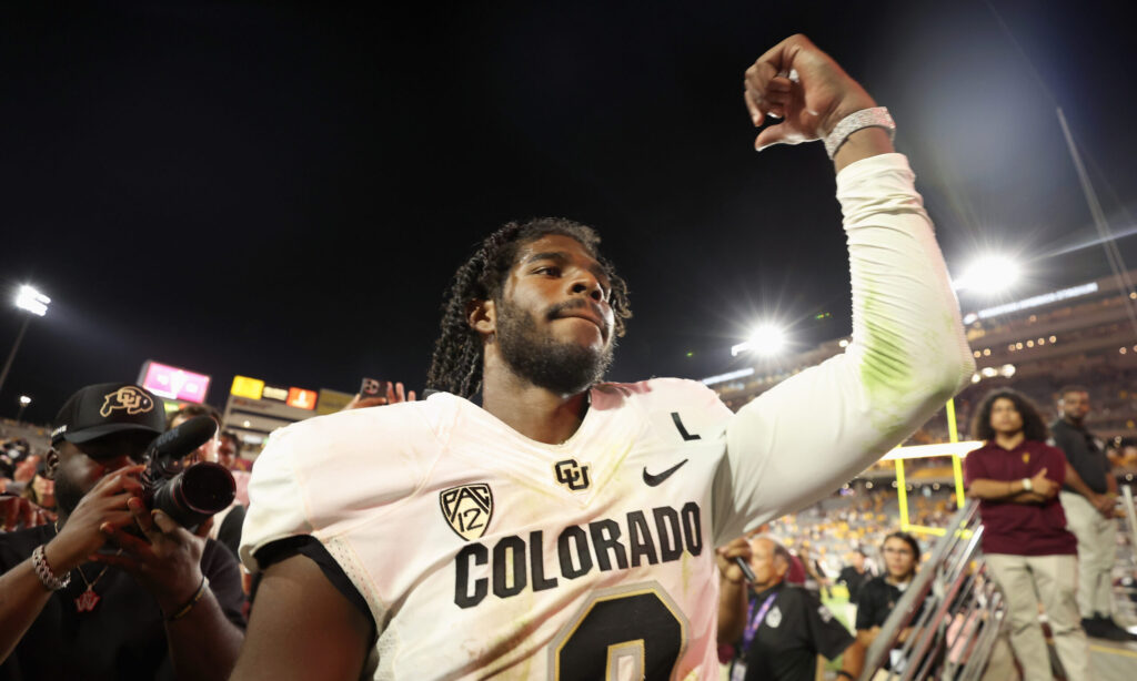 Shedeur Sanders' signature celebration is all over pro sports